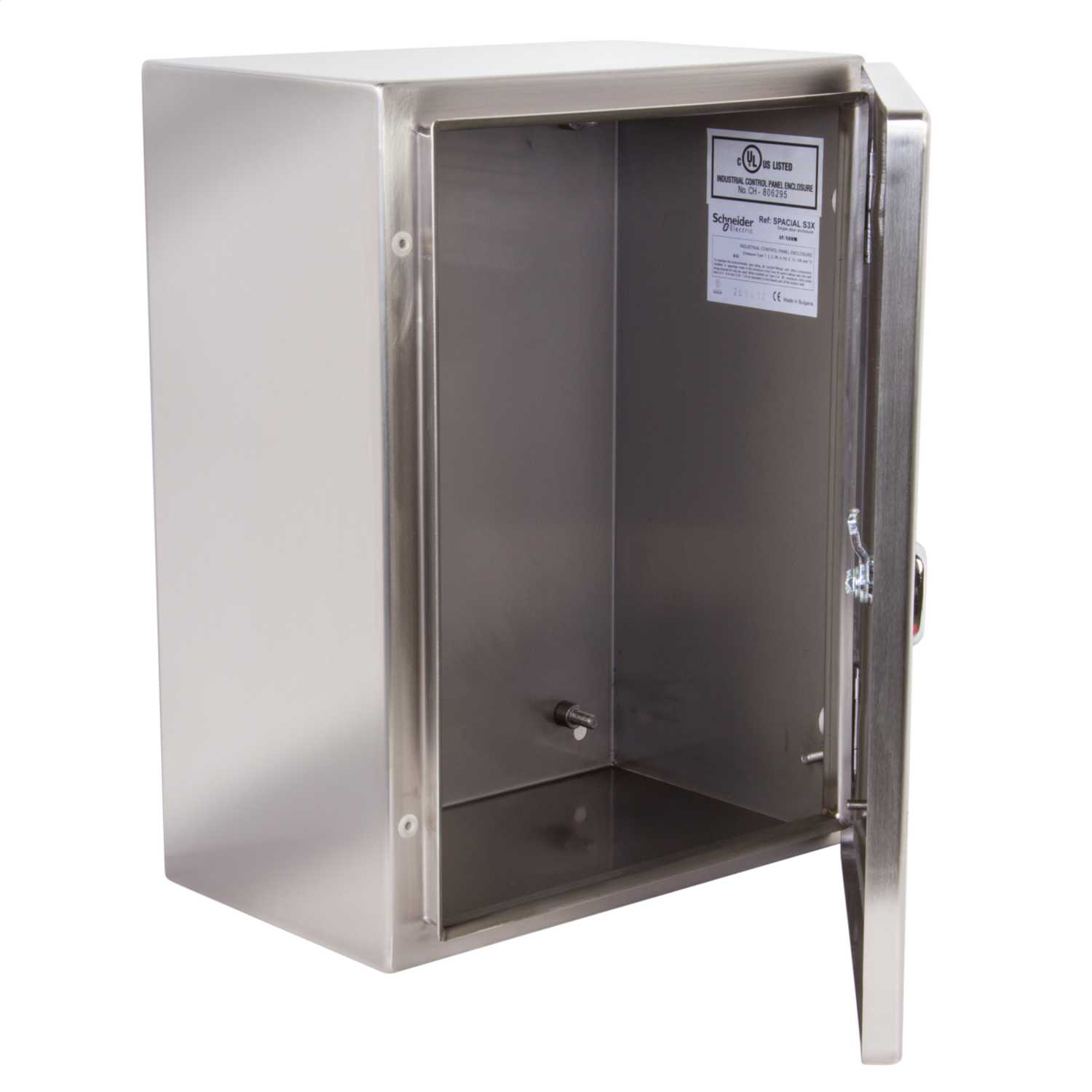Schneider Sarel 400mm x 300mm x 200mm Stainless Steel Enclosure IP66 ...