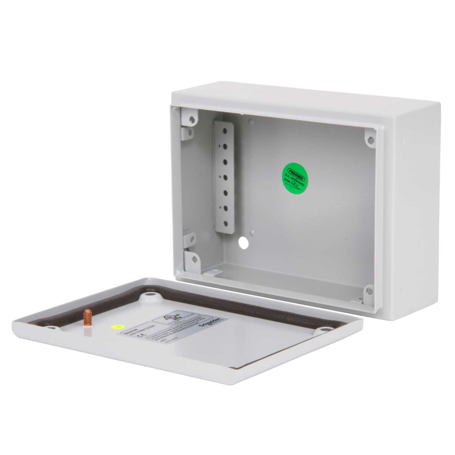 Schneider Sarel 150mm x 200mm x 80mm Steel Enclosure IP66 (NSYSBM15208 ...