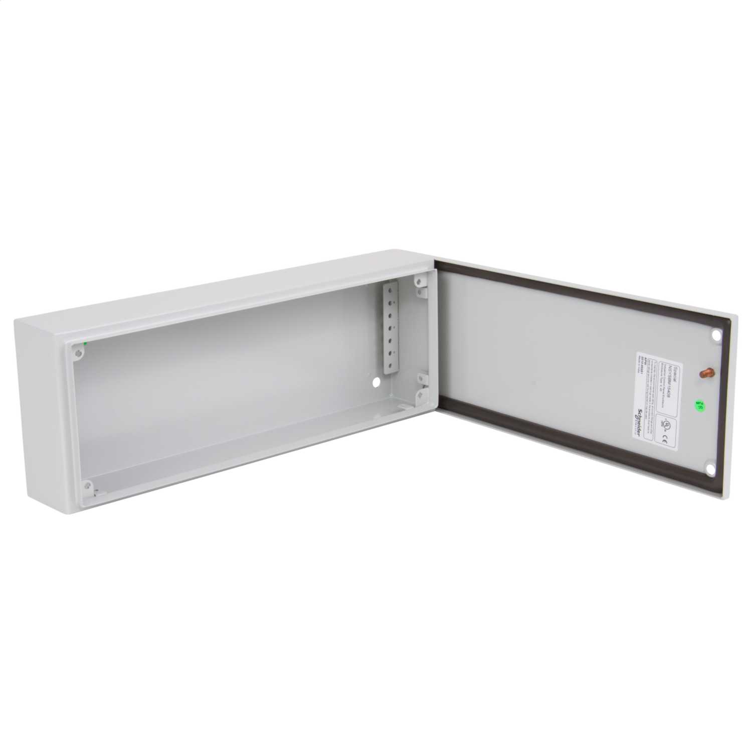 Schneider Sarel 150mm x 400mm x 80mm Steel Enclosure IP66 (NSYSBM15408 ...
