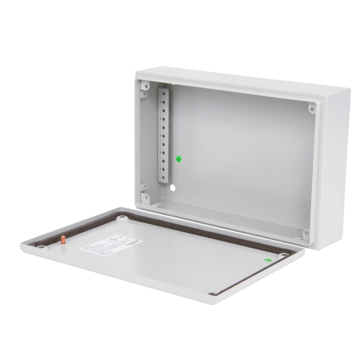Schneider Sarel 200mm x 300mm x 80mm Steel Enclosure IP66 (NSYSBM20308 ...