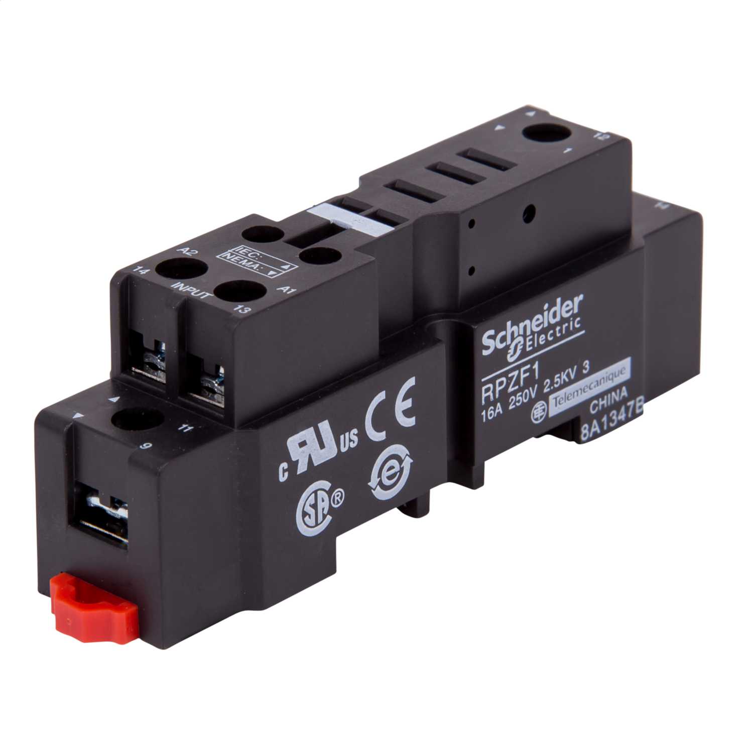Schneider Telemecanique 16A Mixed Contact Relay Base (RPZF1) | CEF