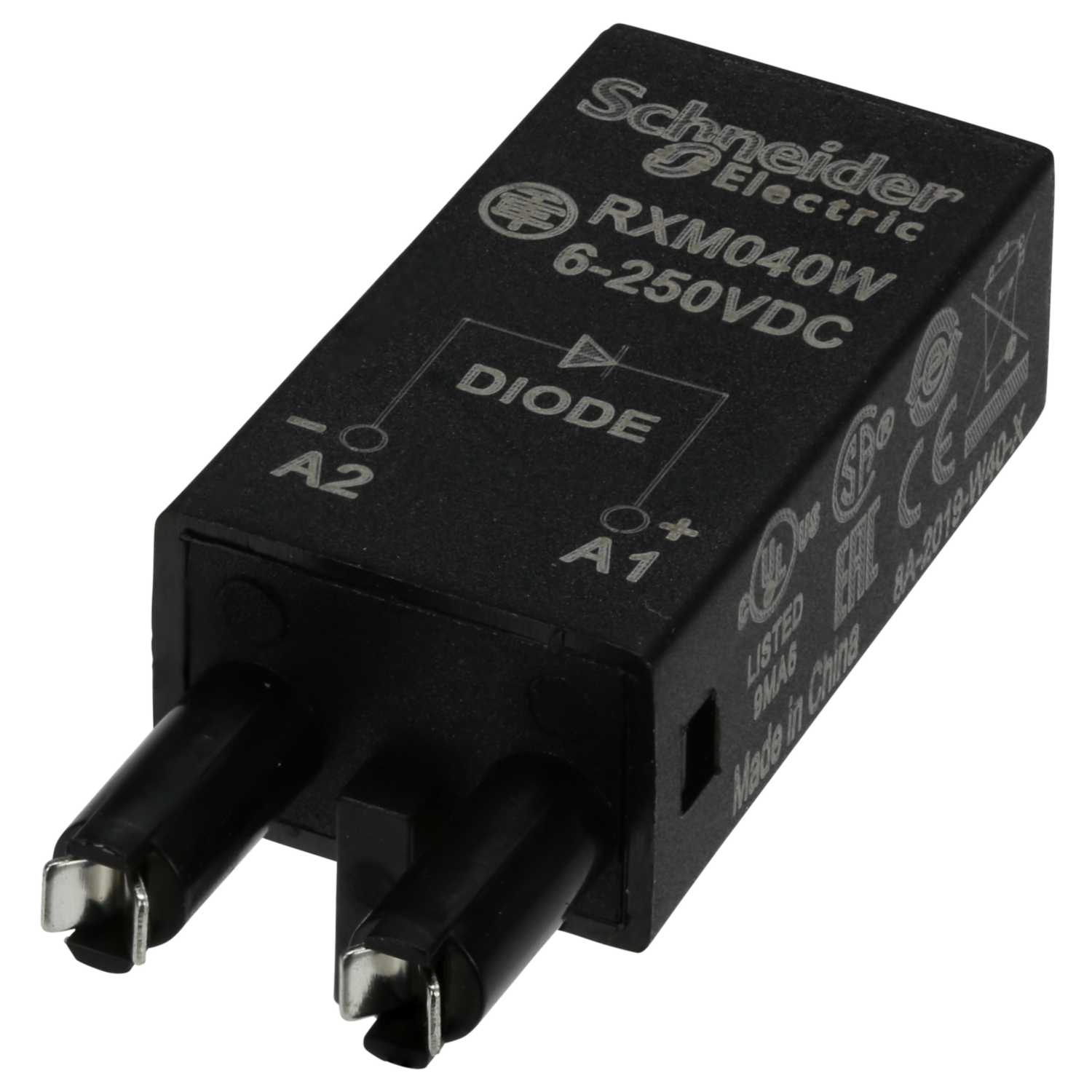 Schneider Telemecanique 6 - 250V DC Diode for RPZ / RXZ Relay Sockets ...