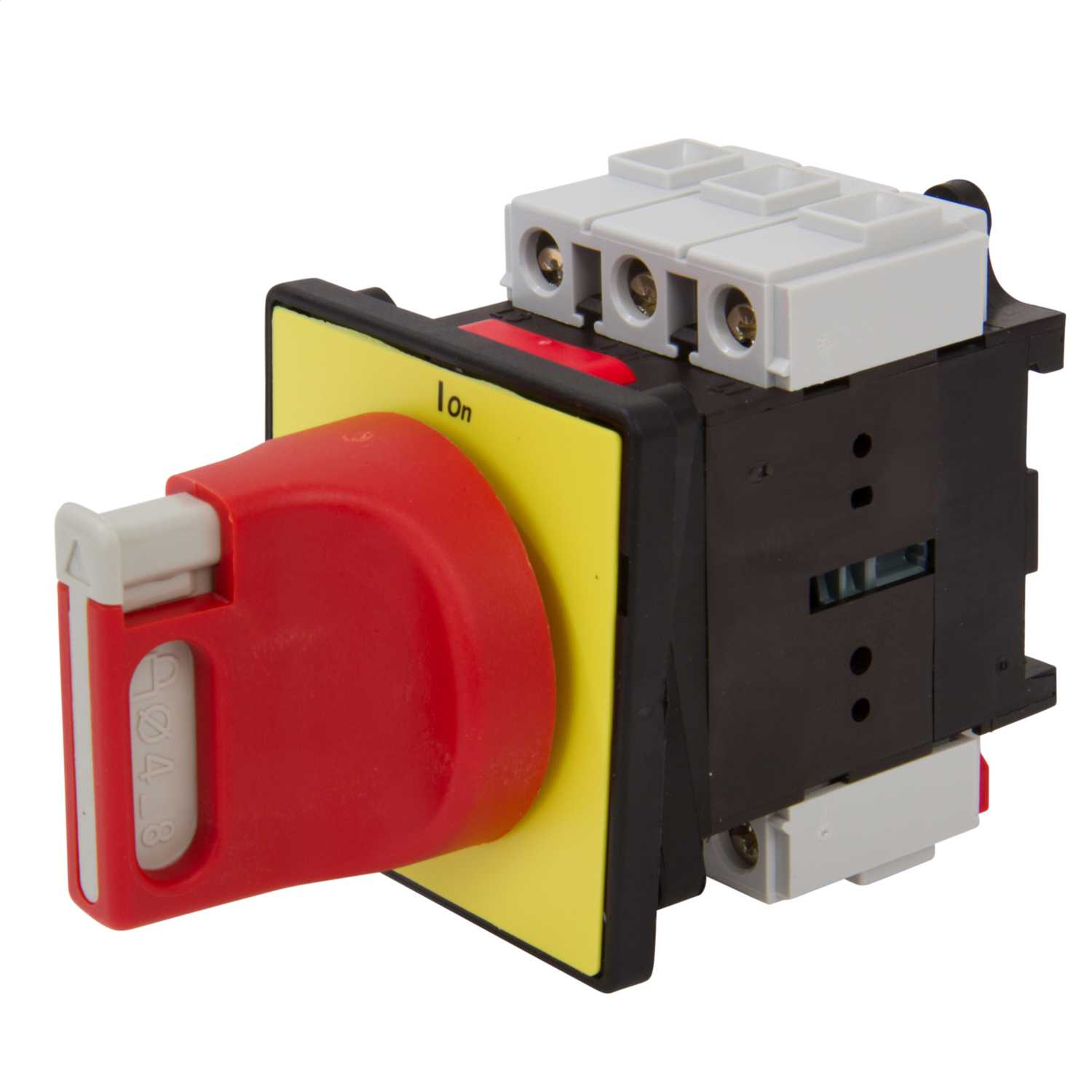 25A TP Isolator Switch Disconnector Red Lockable Handle 690V | CEF
