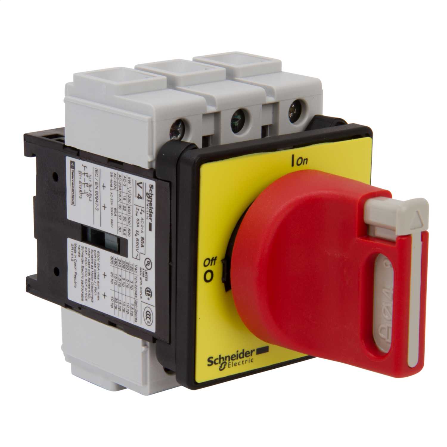 Schneider Telemecanique TeSys Vario 80A TP Isolator Switch Disconnector ...