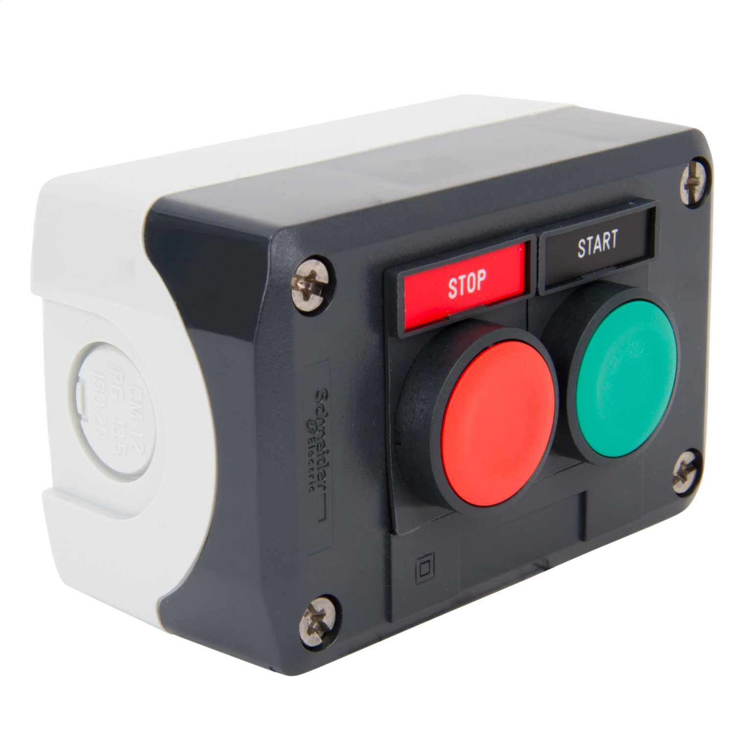 Schneider Telemecanique Harmony XALD Horizontal Start / Stop Pushbutton Station IP66 (XALD211H29 ...