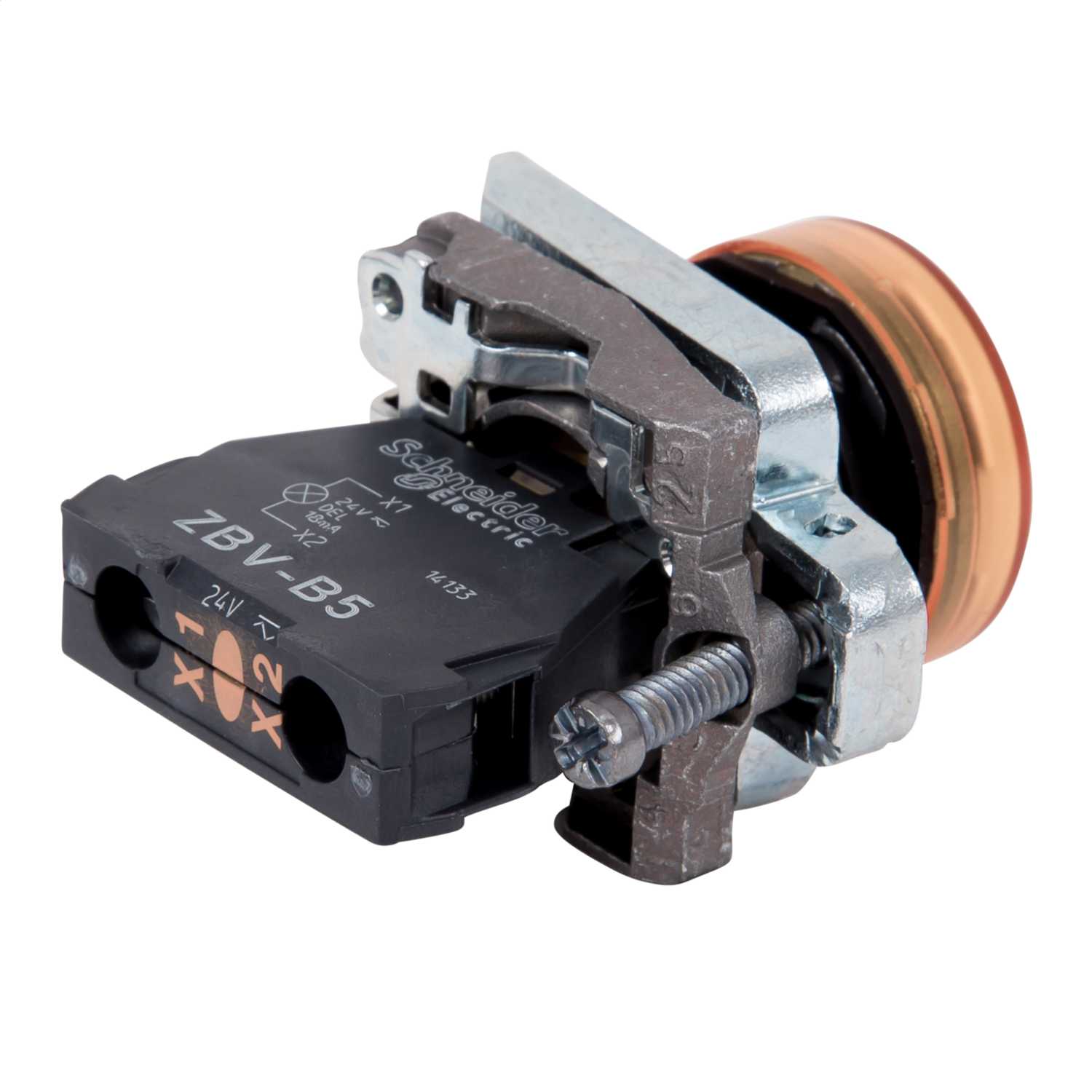 Schneider Telemecanique Harmony XB4 24V LED Complete Indicator Lamp ...