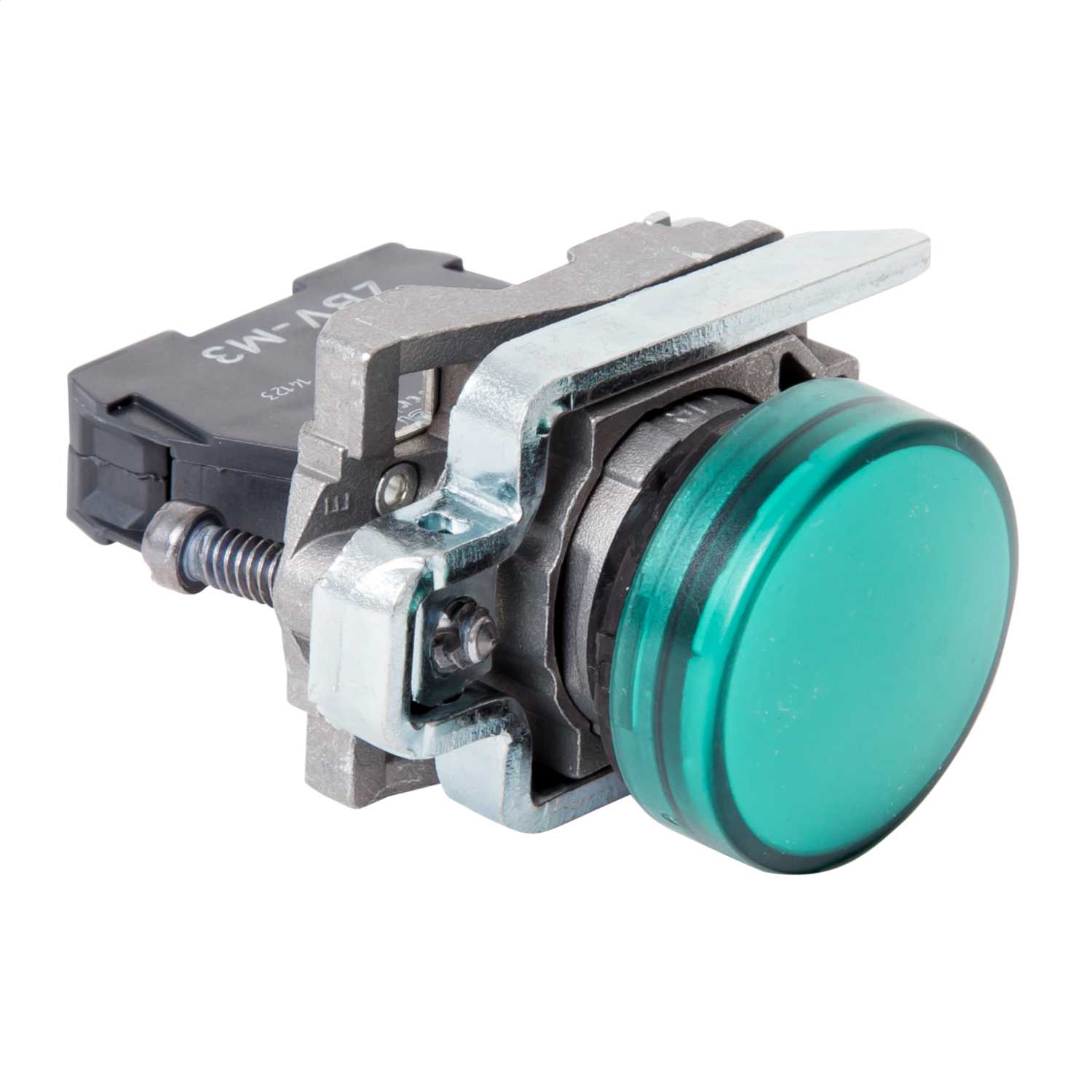 Schneider Telemecanique Harmony XB4 230V LED Complete Indicator Lamp Green (XB4BVM3) | CEF