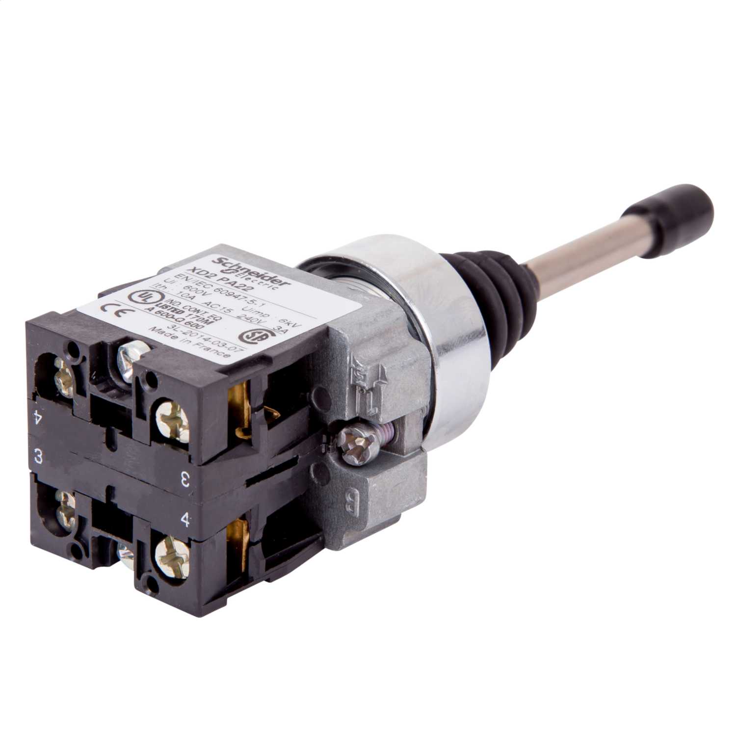 Schneider Telemecanique Joystick Controller 2 Way Spring Return to Zero ...