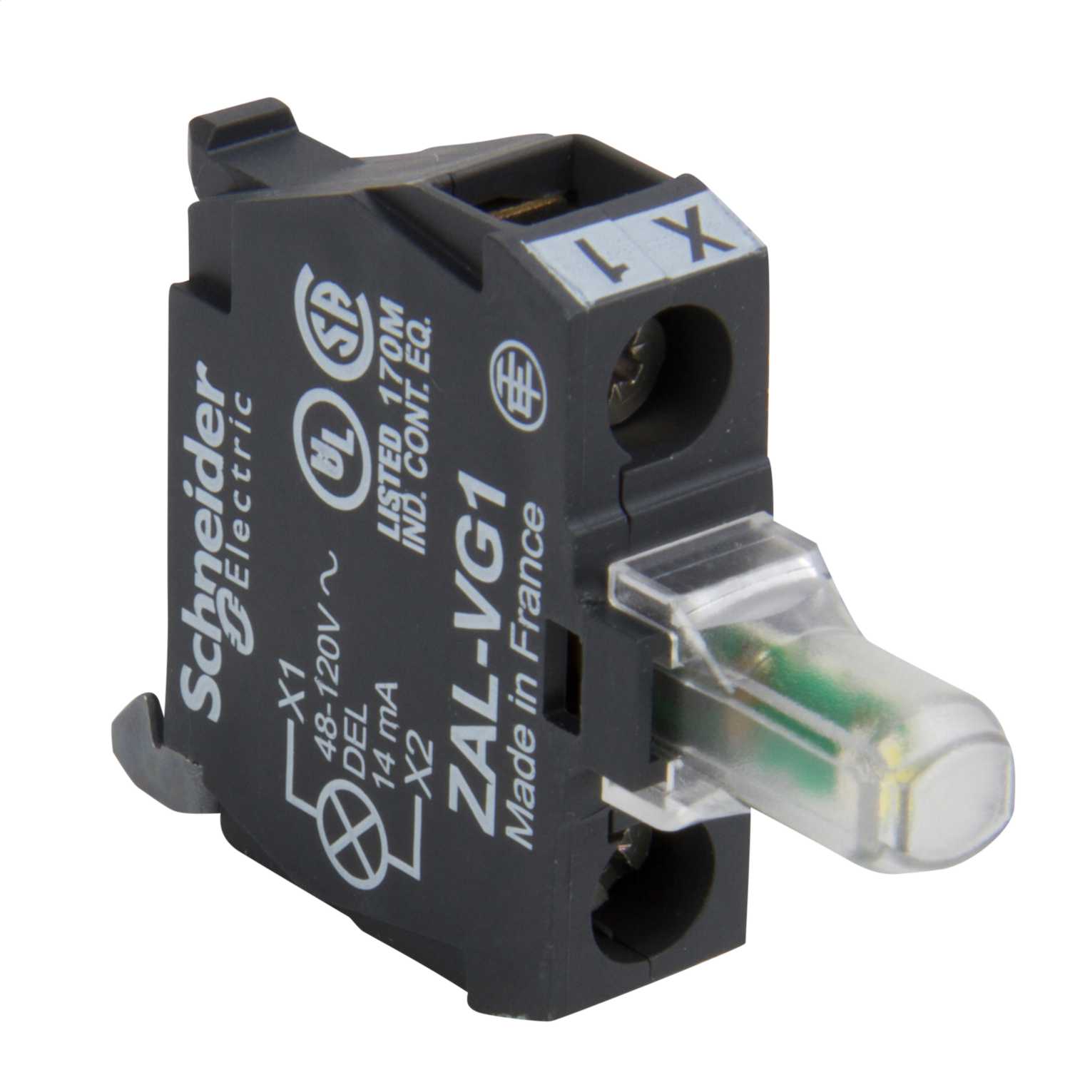 Schneider Telemecanique Light Block for Integral LED White (ZALVG1) | CEF