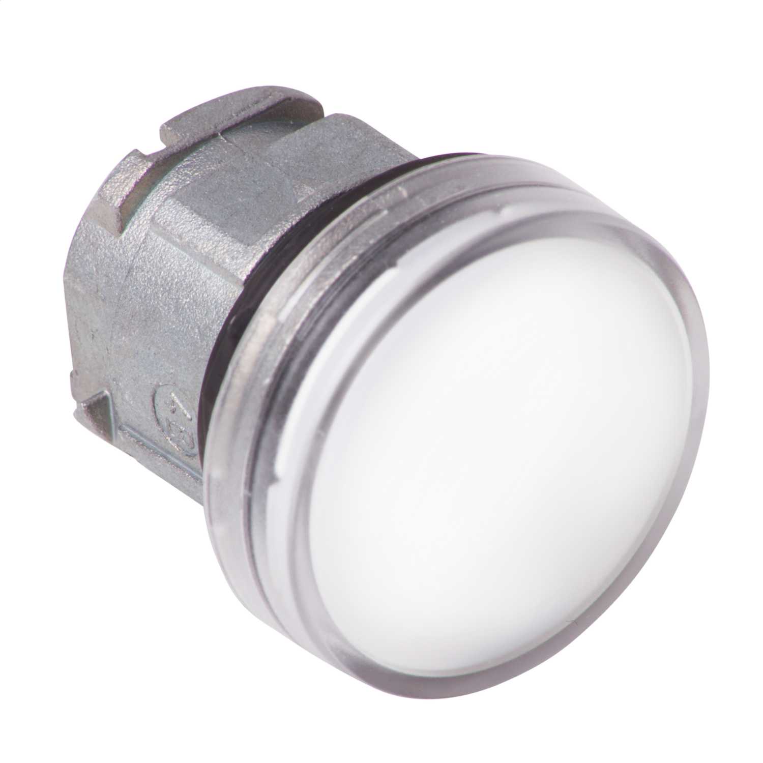 Schneider Telemecanique Pilot Light Head Ø22mm Plain White Lens for ...
