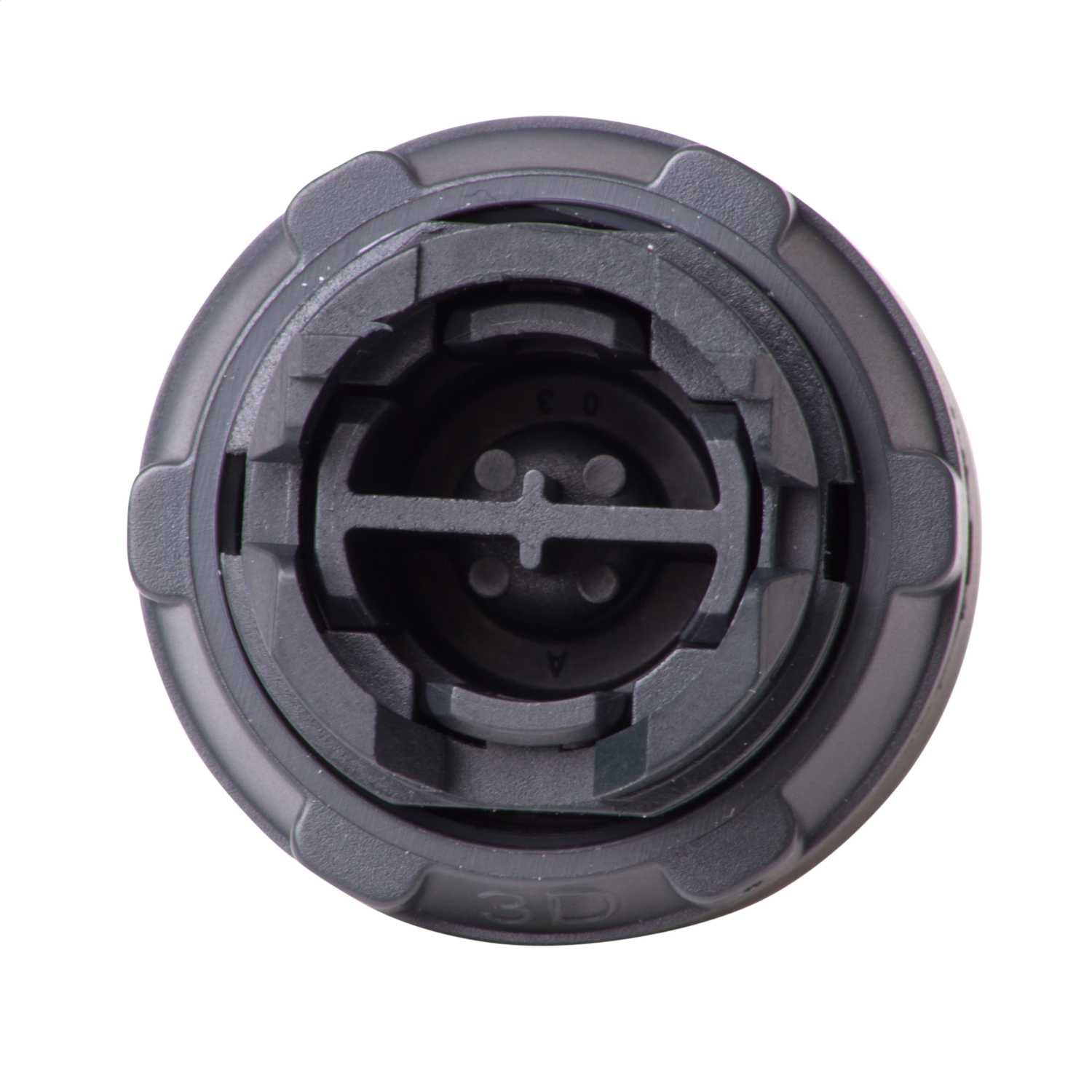 Schneider Telemecanique Black Flush Spring Return Pushbutton Marked ...