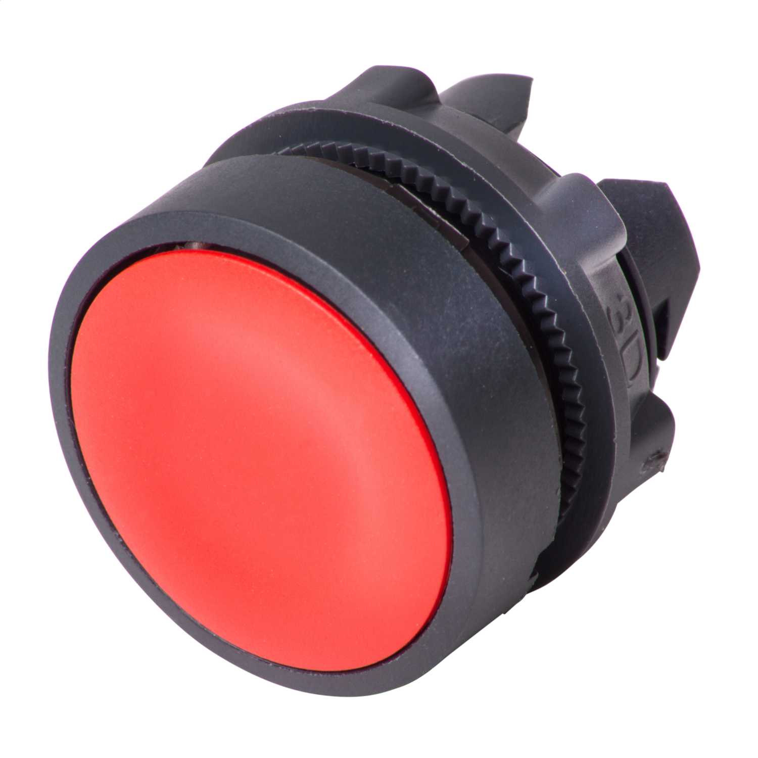 Schneider Telemecanique Red Unmarked Spring Return Flush Pushbutton ...