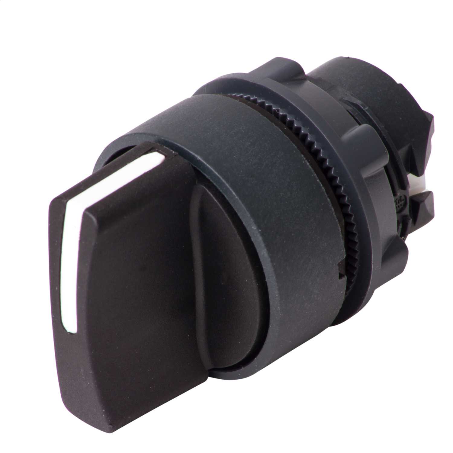 Schneider Telemecanique Black 2 Position Spring Return Selector Switch ...