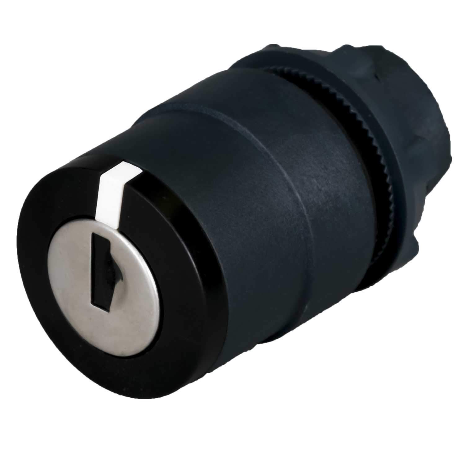 Schneider Telemecanique 2 Position Stay Put Key Selector Switch Black (ZB5AG4) | CEF