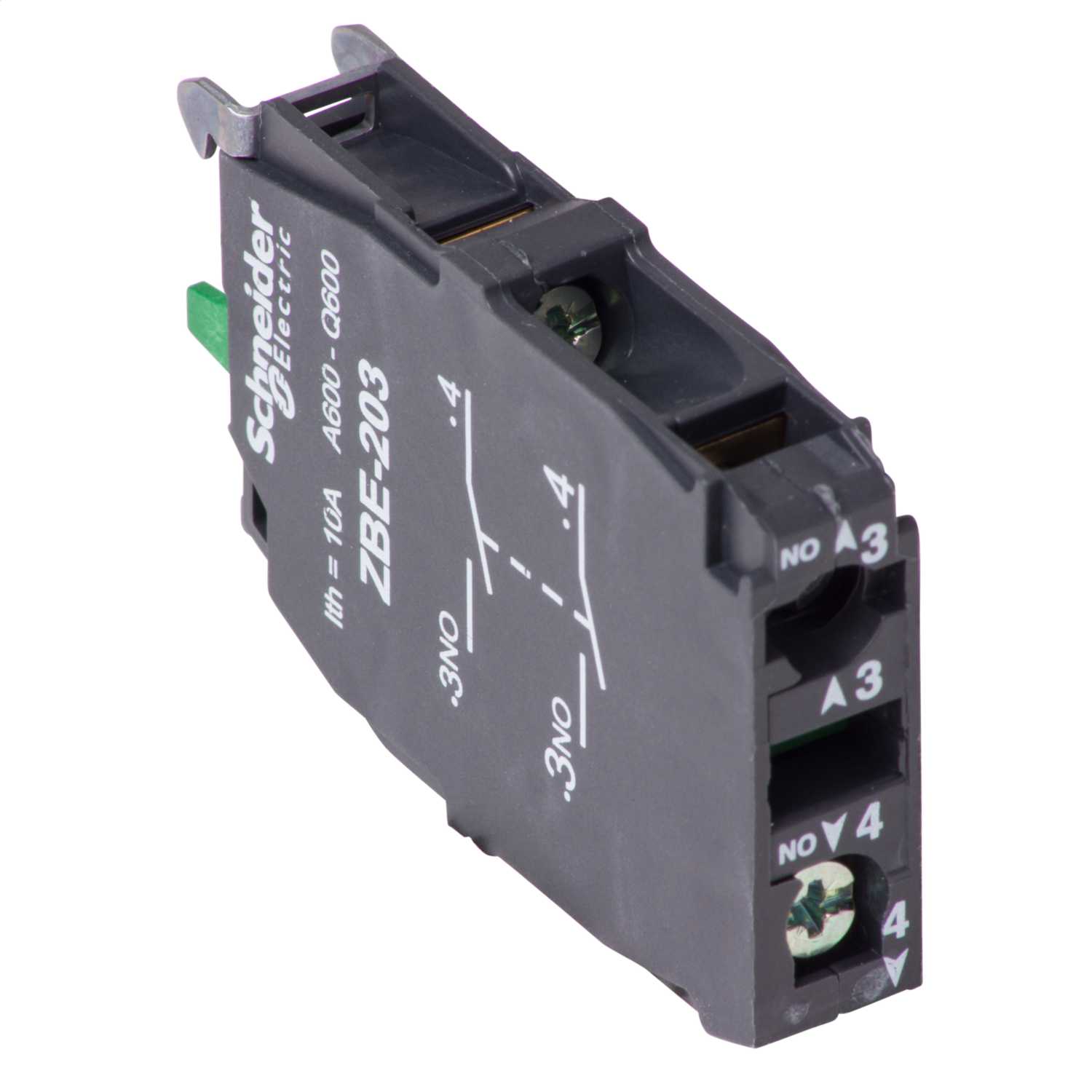 Schneider Telemecanique Double Contact Block 2 NO (ZBE203) | CEF