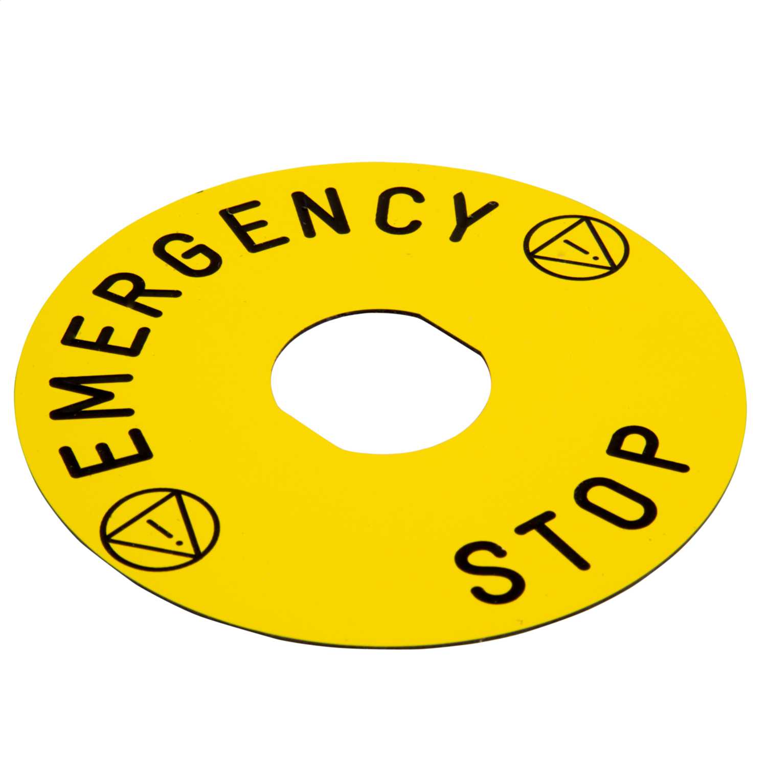 Schneider Telemecanique Marked Legend Ø90mm Emergency Stop Yellow ...
