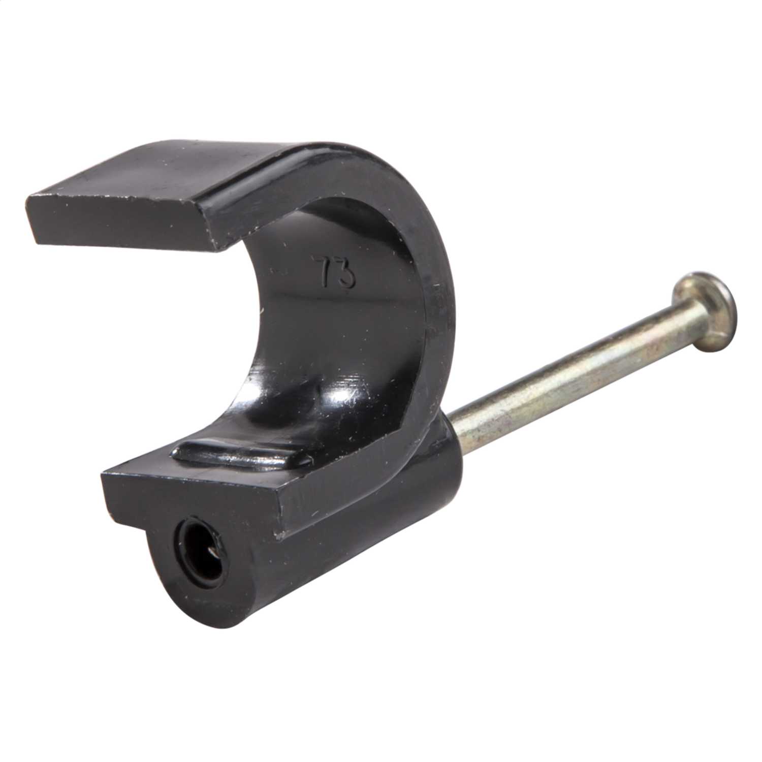 Schneider Tower 14mm Round Clips Black (Pack of 50) (70CBRC14) | CEF