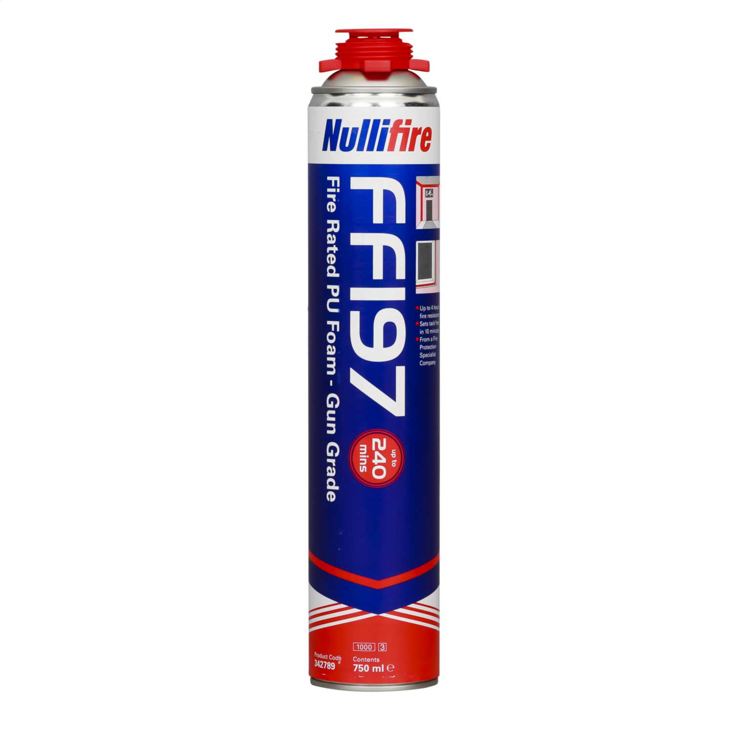 Nullifire FF197 Gun Grade Fire Rated PU Foam 750ml (342789) | CEF