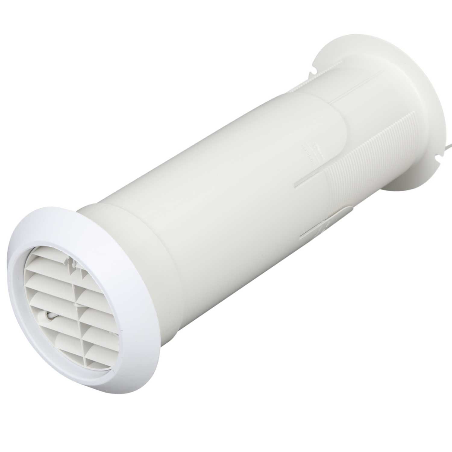 Vent Axia 100mm 4" Internal Fit Wall Kit White (472318) | CEF
