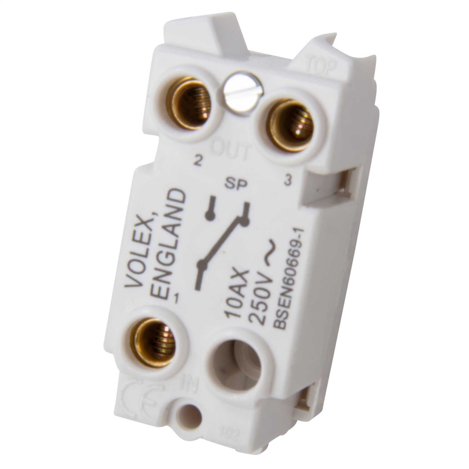 Volex 10A Single Pole 2 Way Grid Switch (VG3530) | CEF
