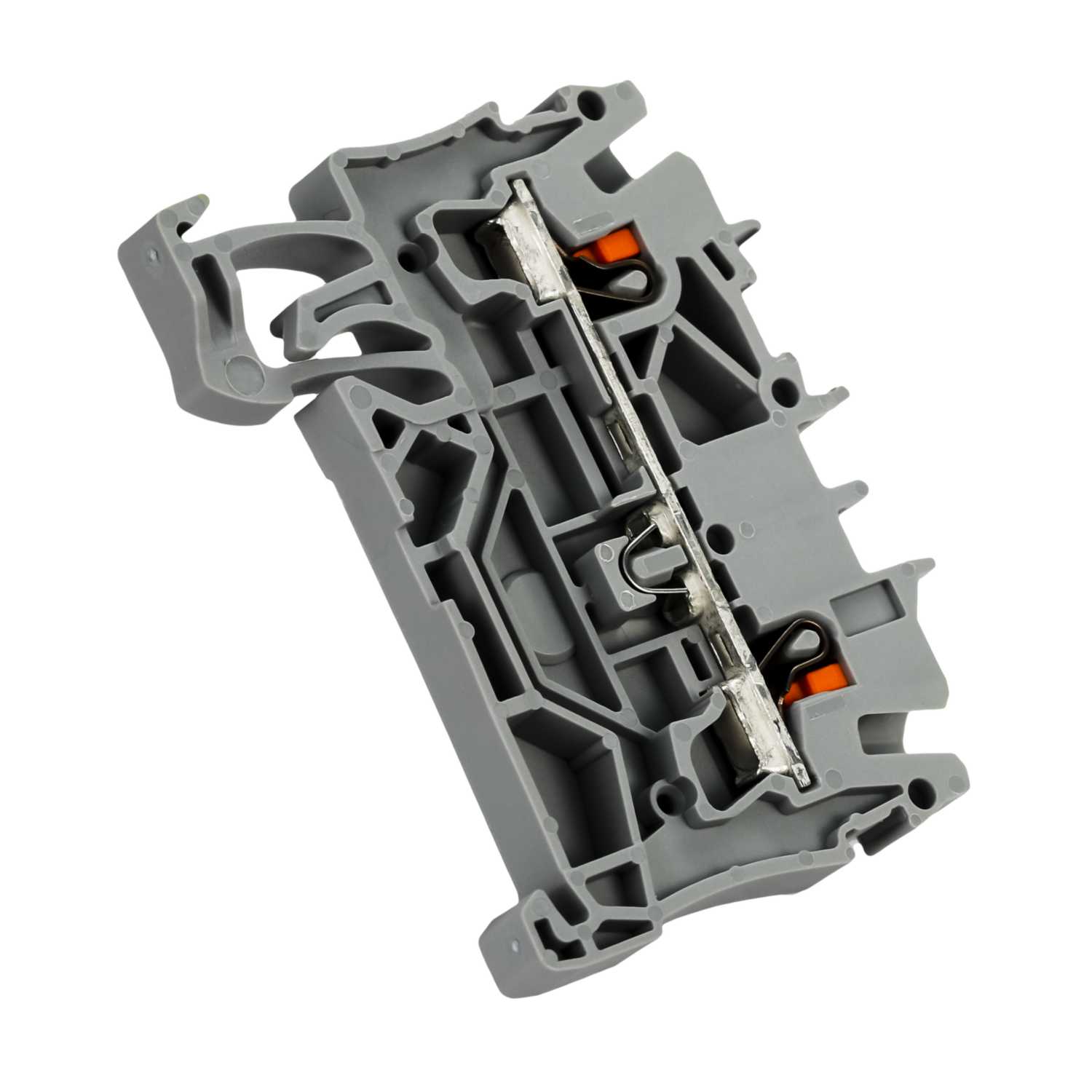 Wago 2.5mm Standard DIN Rail Terminal Push-In Grey (2202-1201) | CEF