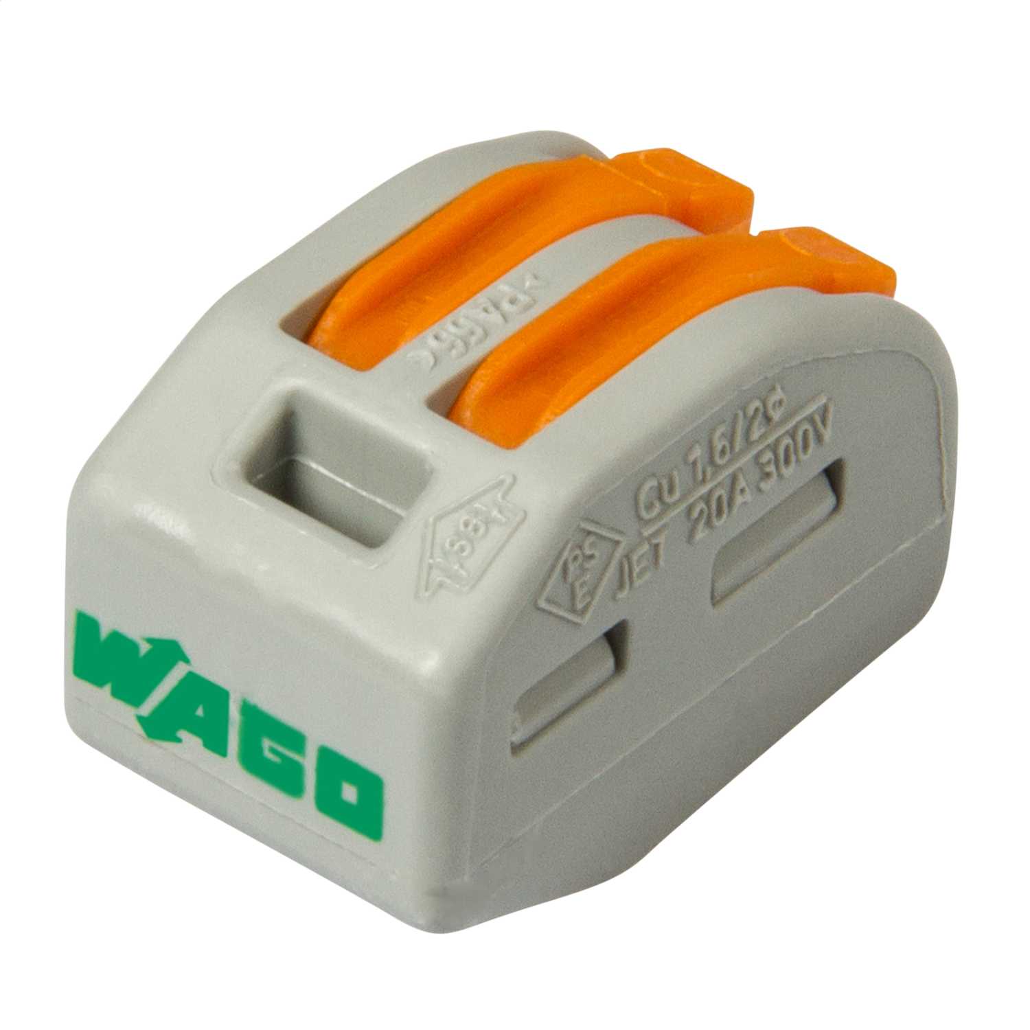 Wago 2 Way Lever Connector Terminal Block (Pack of 20) (51005561) | CEF