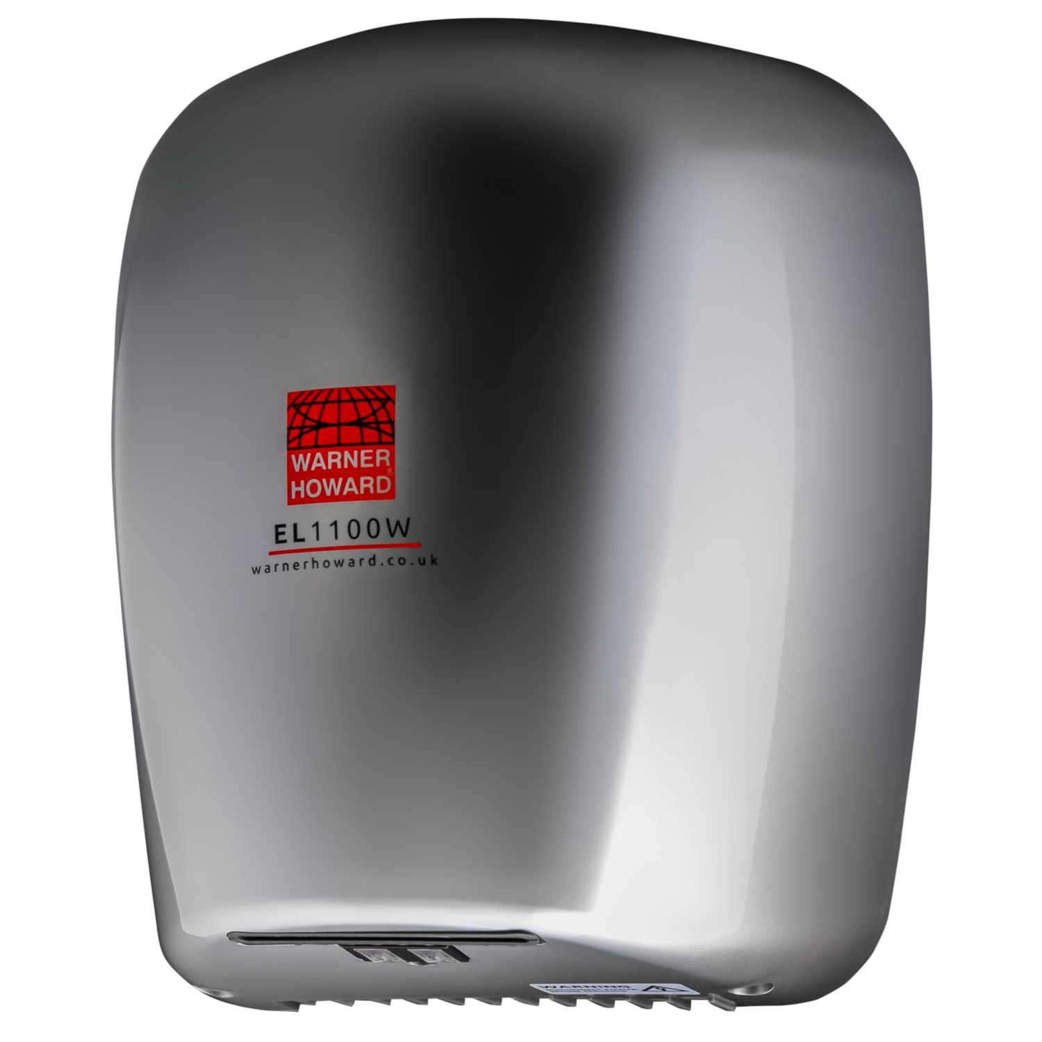 Warner Howard 1.1kW EL1100 Low Energy Automatic Hand Dryer Nickel ...