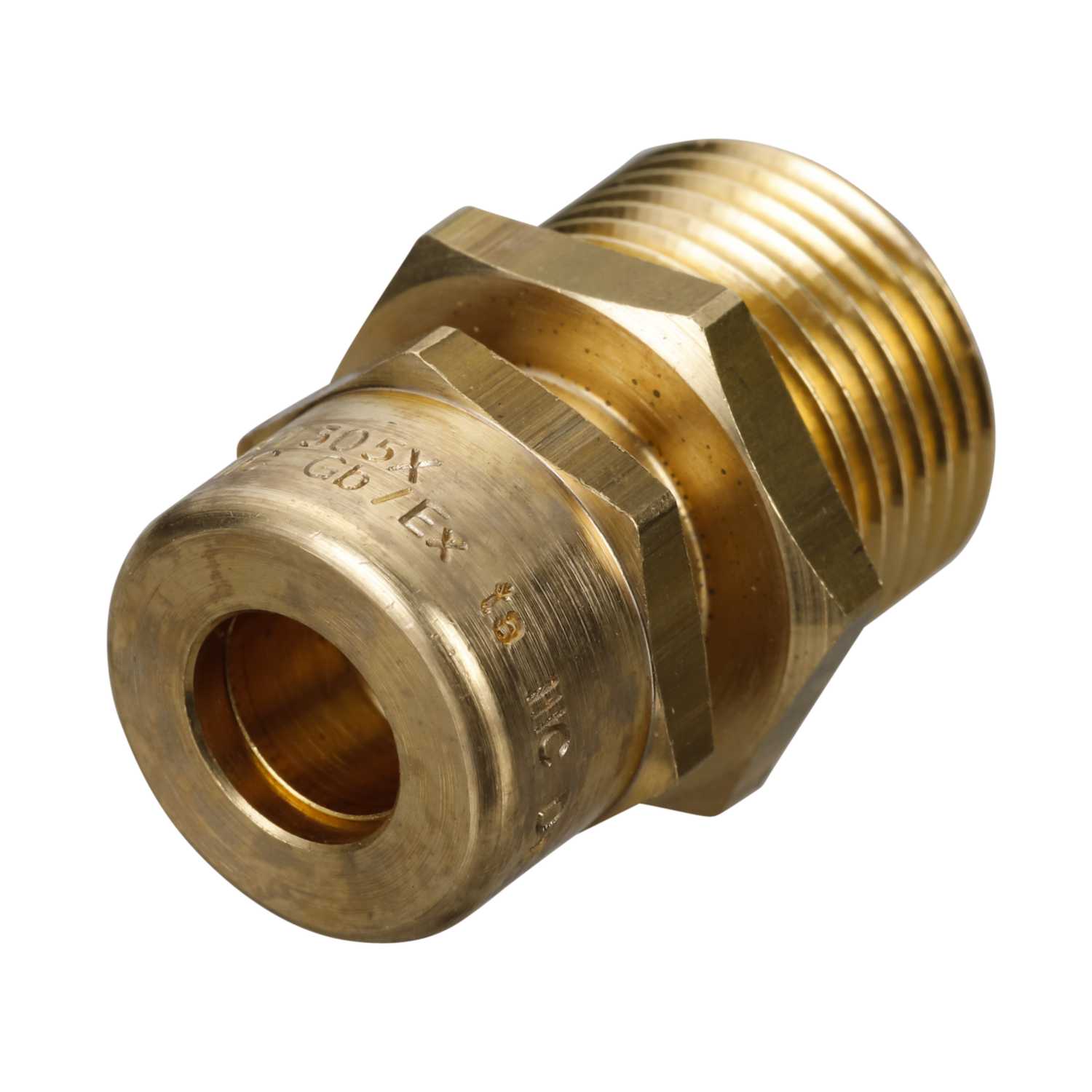 Wrexham 20mm Brass Gland for 3H2.5 Mineral Insulated Cable (Pack of 10 ...