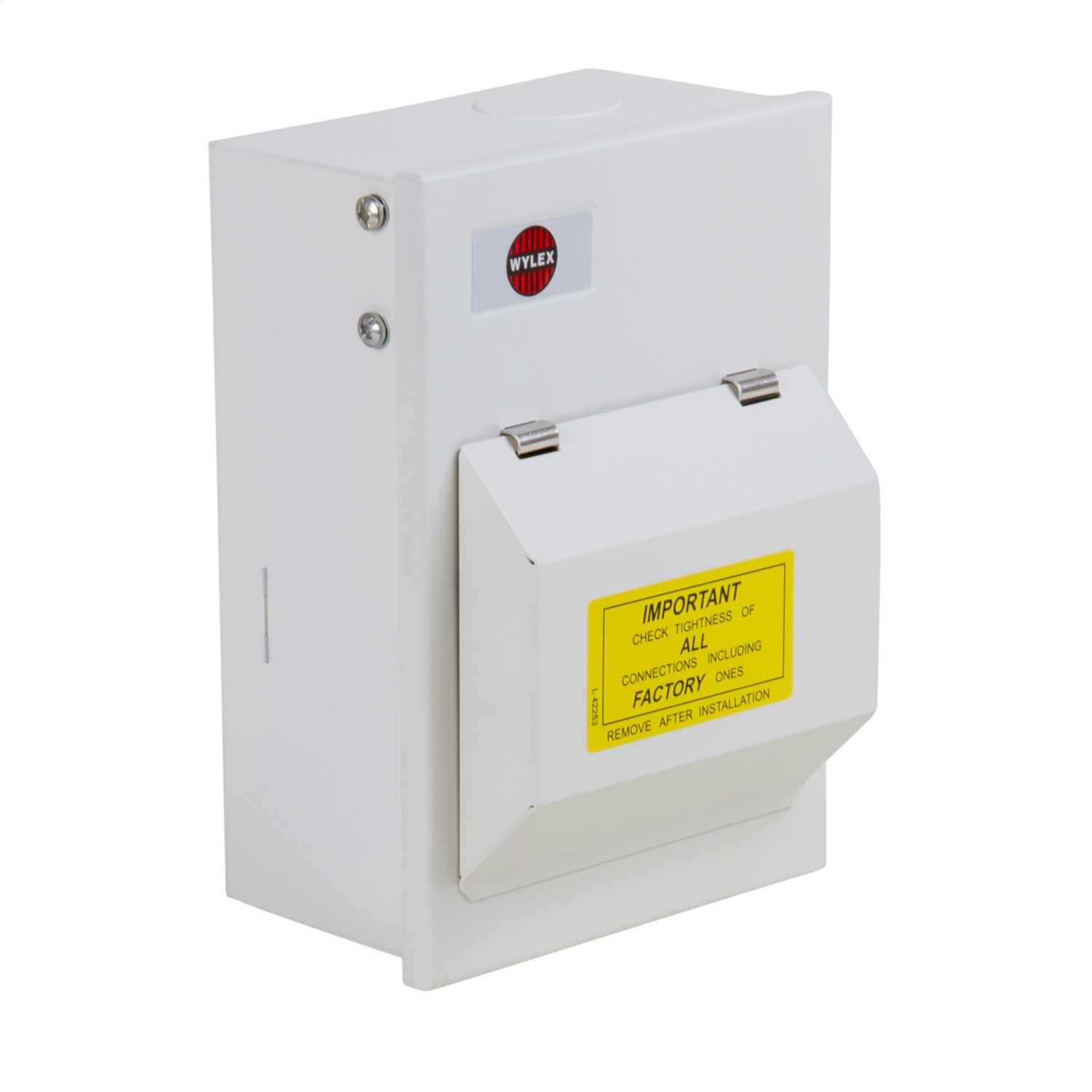 Wylex 2 Way 63A Isolator Incomer Metal Clad Consumer Unit (NM206/63) | CEF