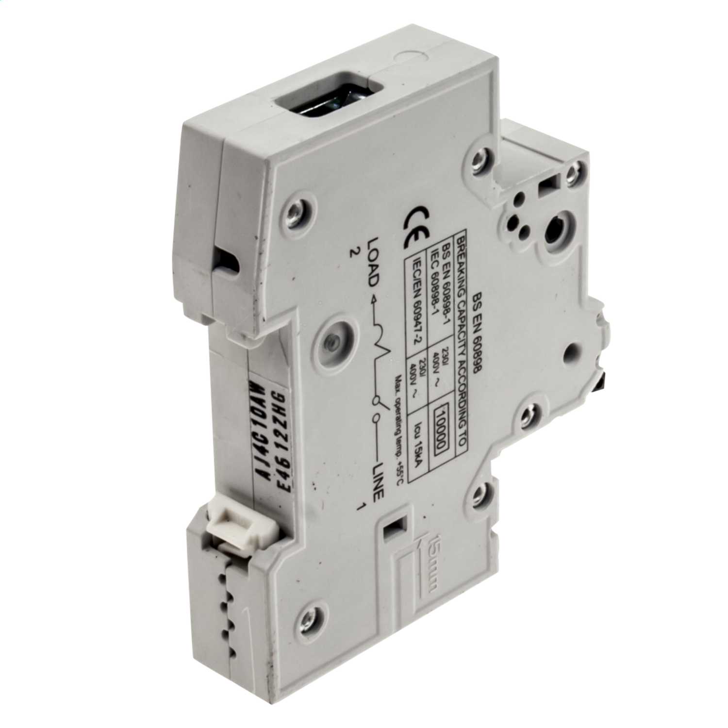 Wylex PSB 10A Single Pole 10kA C Curve MCB (PSB10-C) | CEF