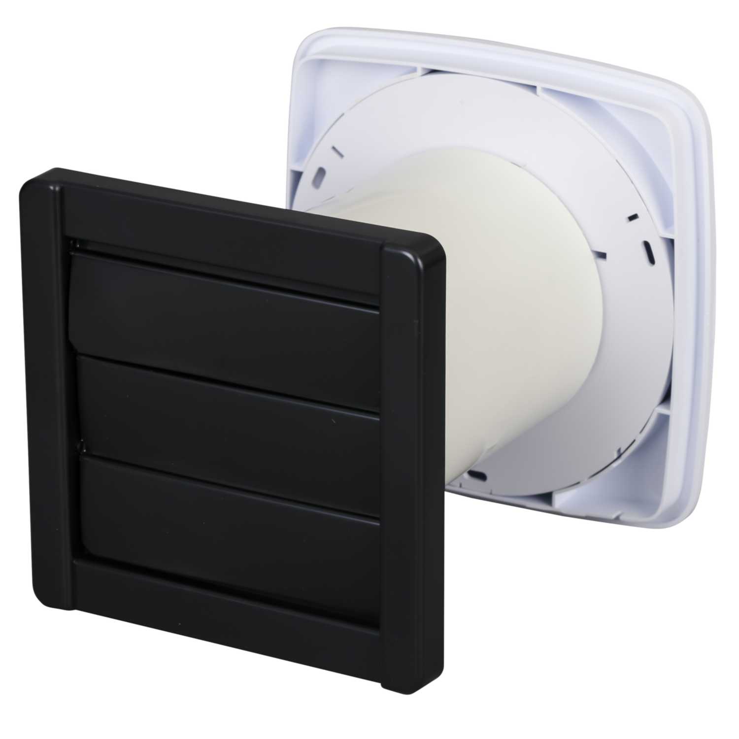 Xpelair LV100TS 100mm 4" LV Axial Fan with Timer and Wall Kit (93032AW ...