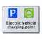 ICS 200mm x 300mm EV Charging Point Sign (ICSEVS2) | CEF
